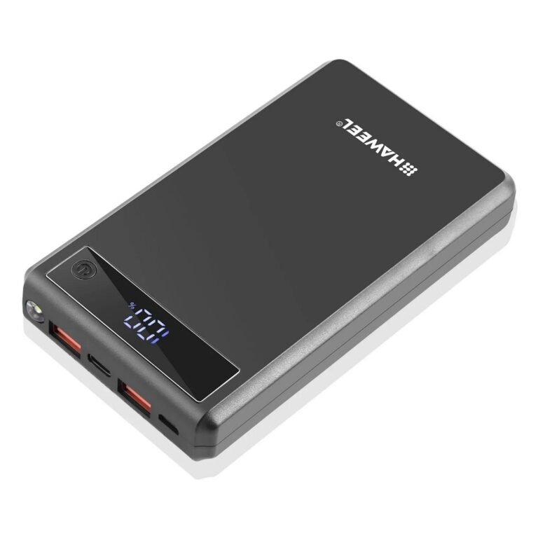 HAWEEL DIY 6X18650 QC Power Bank Case Box with Display (No Battery ...