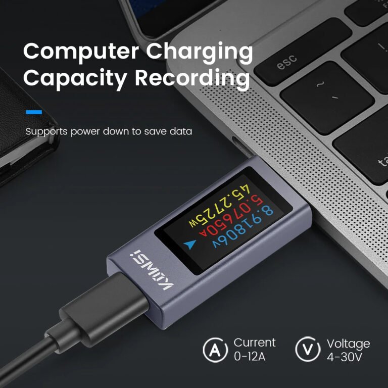 KOWSI KWS 2303C USB Power Meter Voltage Tester 30V 12A ‣ Efillooc Retail